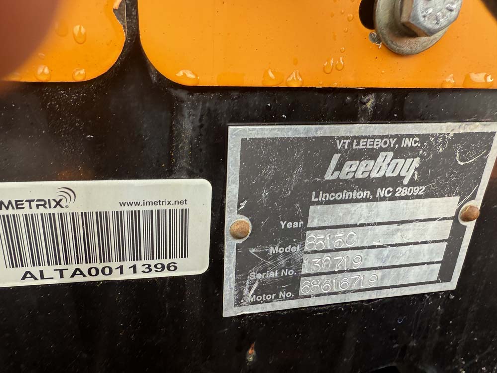 2016 Leeboy 8515C EQ0344739 - Ambrose Equipment